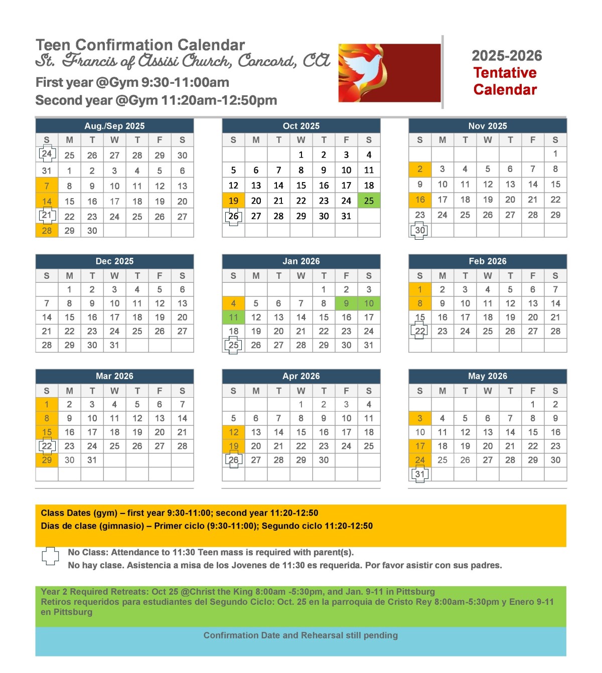 Teen Confirmation Items